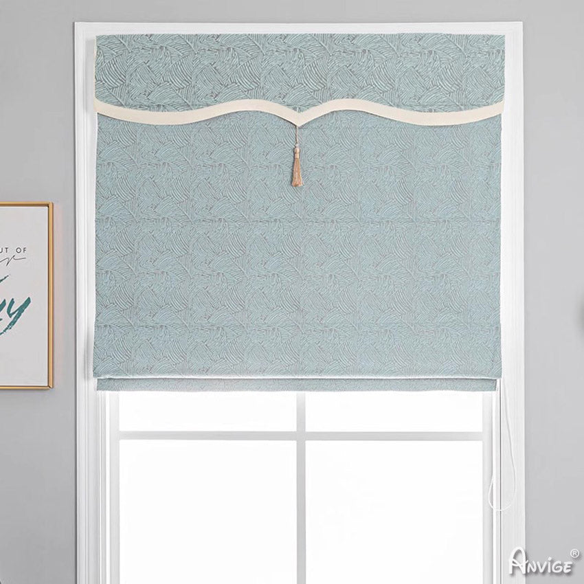 Anvige Flat Roman Shades,Hardware For Installation Included,Window Tre ...
